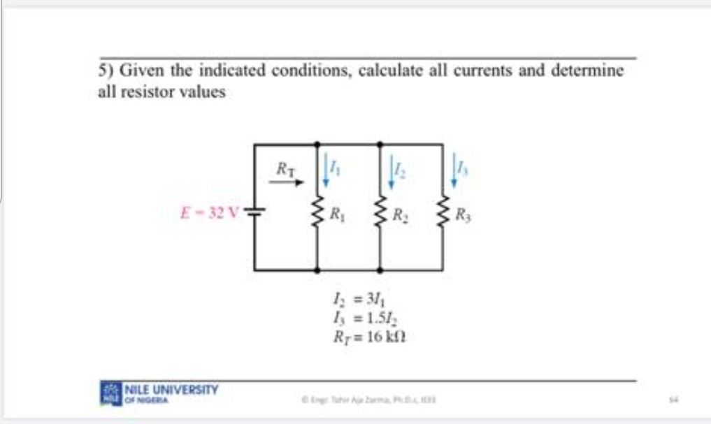 Solved 6) Use the current divider rule to determine all | Chegg.com