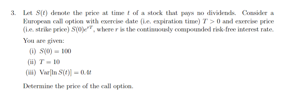 Solved enote tile price at tillle ? ?? a stock that pays no | Chegg.com