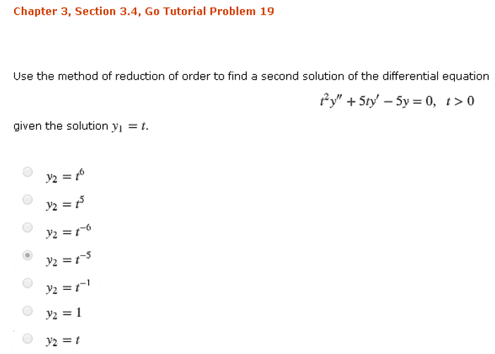 Solved Chapter 3, Section 3.4, Go Tutorial Problem 19 Use | Chegg.com