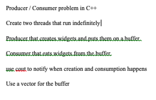 Producer / Consumer problem in C# Create two threads | Chegg.com