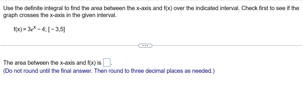 Solved Use the definite integral to find the area between | Chegg.com