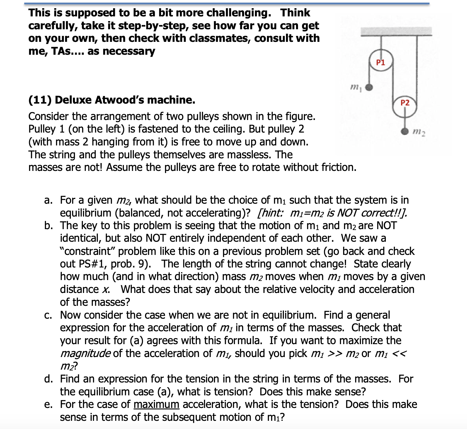 Solved This is supposed to be a bit more challenging. Think | Chegg.com