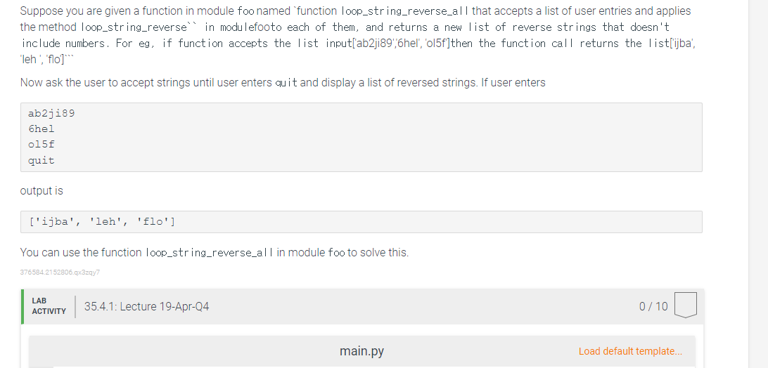 Solved Suppose you are given a function in module foo named | Chegg.com