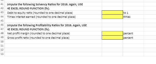 Solved Calculate Select Ratios - Excel BH FILE HOME INSERT | Chegg.com