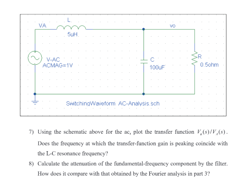 Solved Can you please do this in PSPICE and upload the | Chegg.com