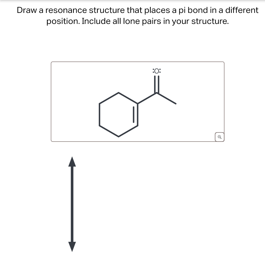 Solved Draw a resonance structure that places a pi bond in a | Chegg.com