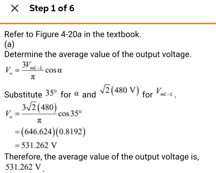 Solved The six-pulse controlled three-phase converter of | Chegg.com
