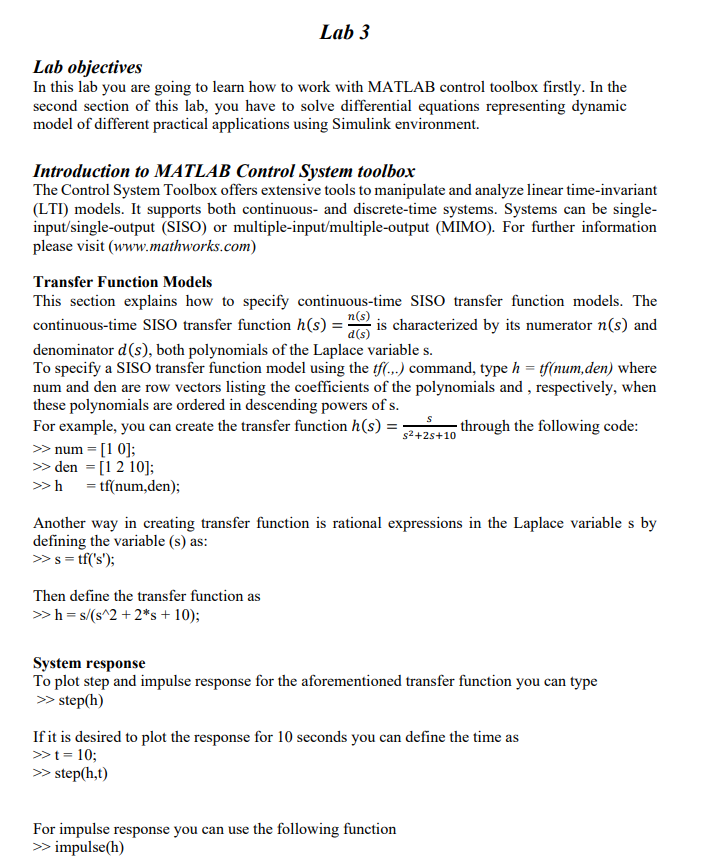 Solved Lab 3 Lab objectives In this lab you are going to | Chegg.com