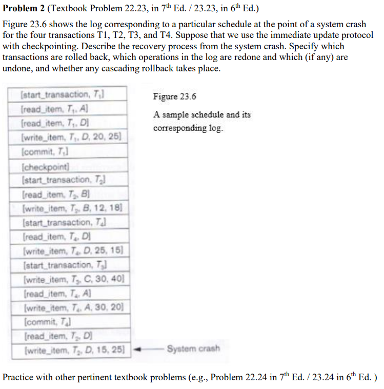 Solved Problem 2 (Textbook Problem 22.23, in 7th Ed. / | Chegg.com