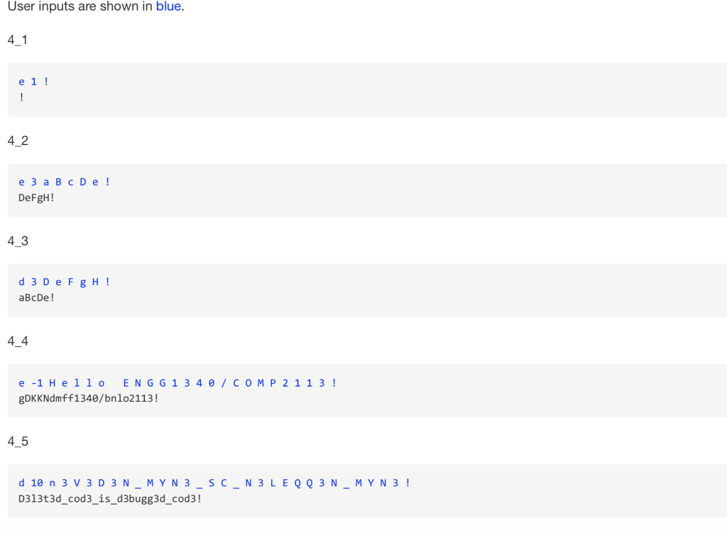 Solved Write A C Program Which Encrypts And Decrypts Some