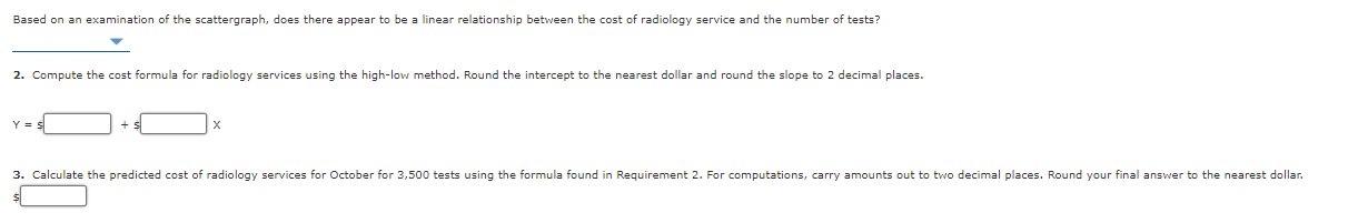 Solved Scattergraph Method, High-Low Method Deepa Dalal | Chegg.com