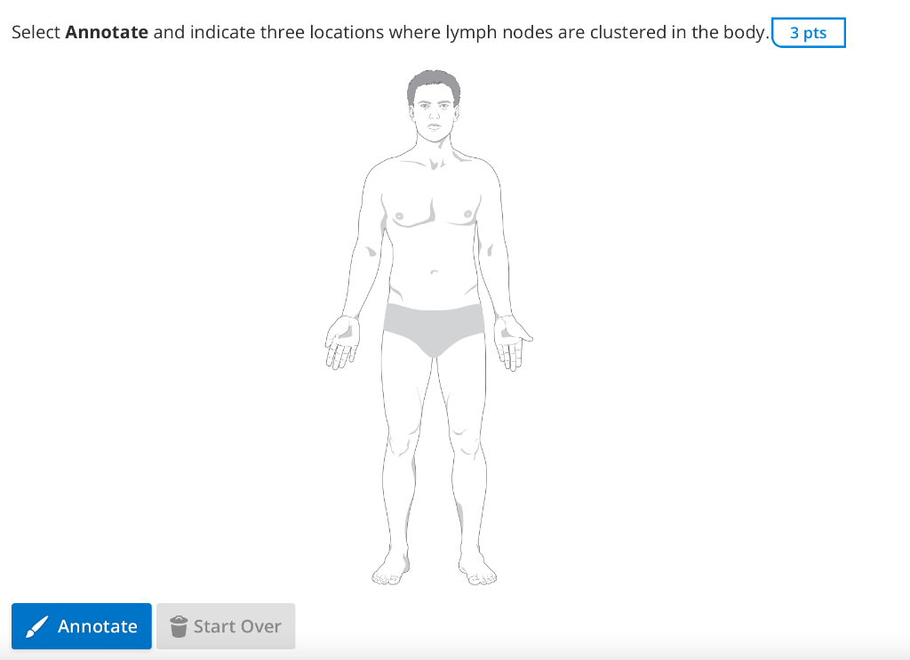 Solved Select Annotate And Indicate Three Locations Where 