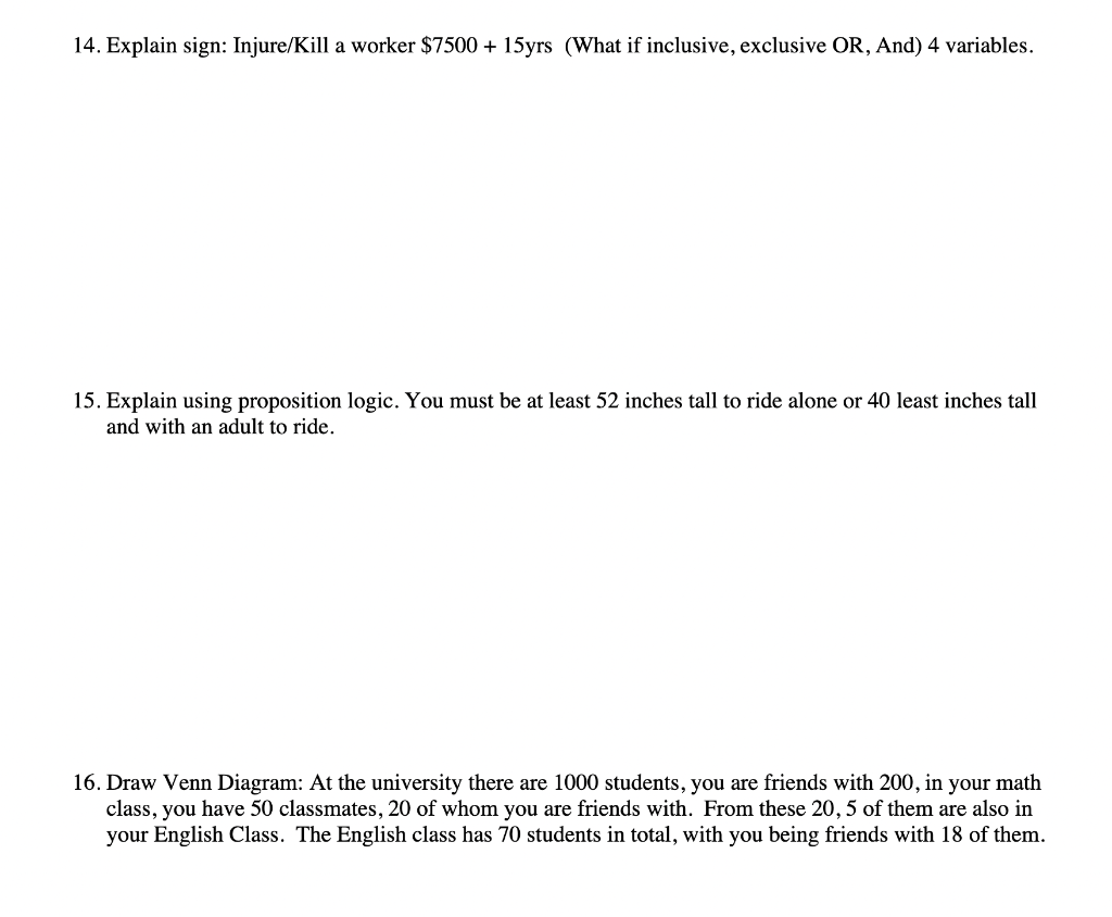 Solved 11. When constructing truth table, explain how many | Chegg.com