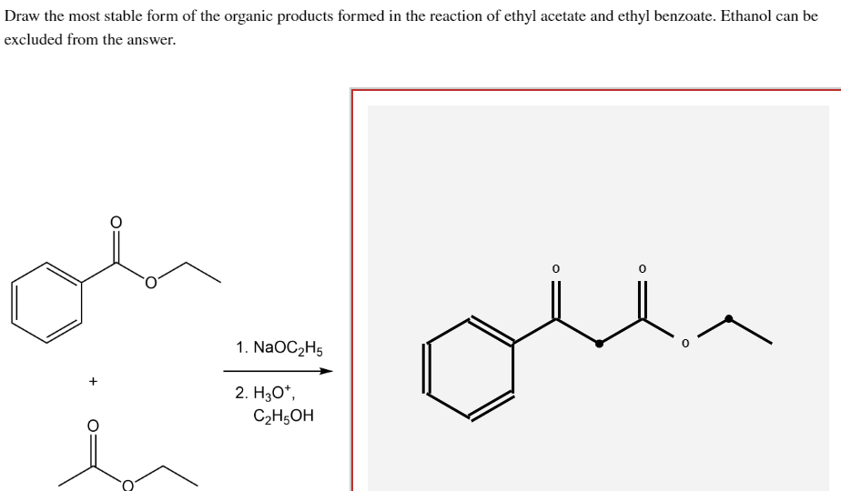 Solved Draw the most stable form of the organic products | Chegg.com