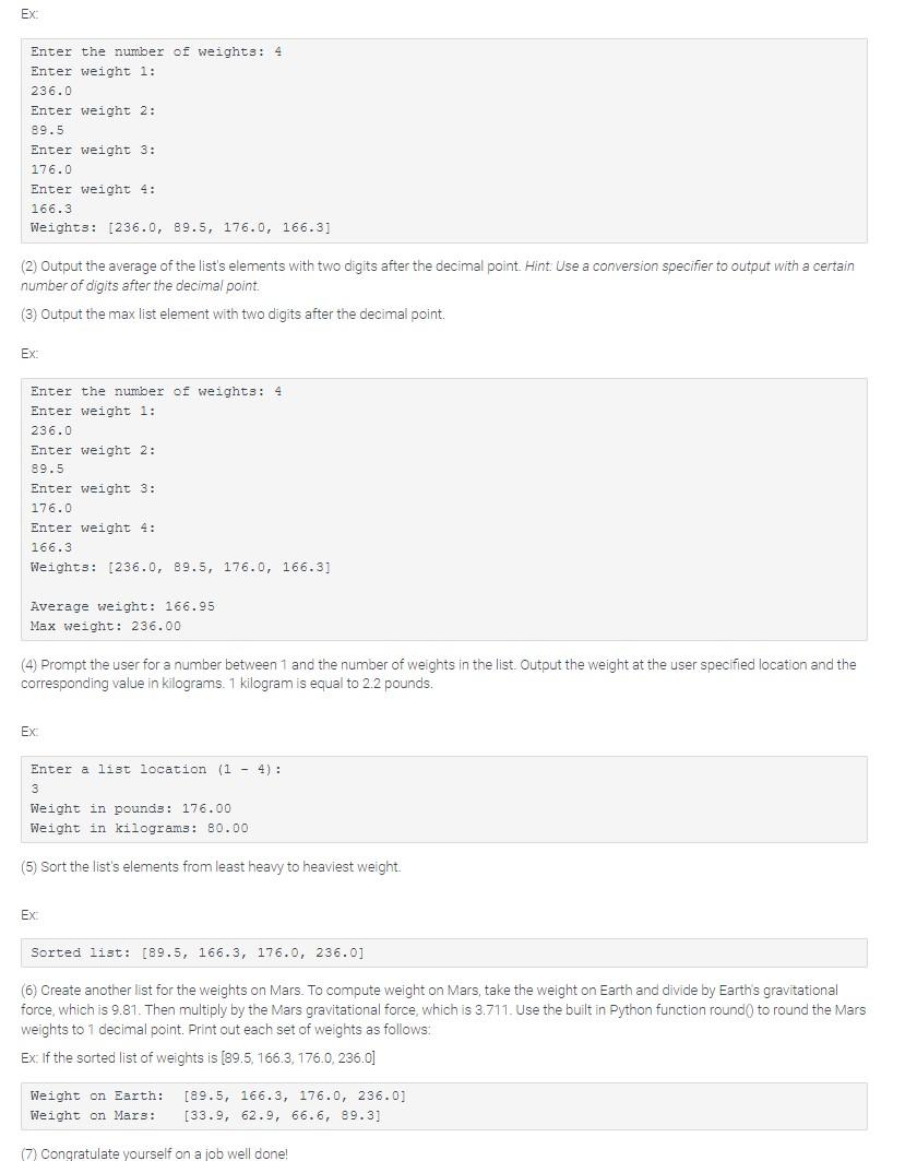 Solved Overview In this program, you will use incremental | Chegg.com