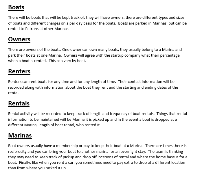 Solved CREATE AN ER DIAGRAM, USING CROWS FOOT NOTATION, FOR | Chegg.com