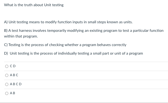 Solved Given the definitions below, which are valid | Chegg.com