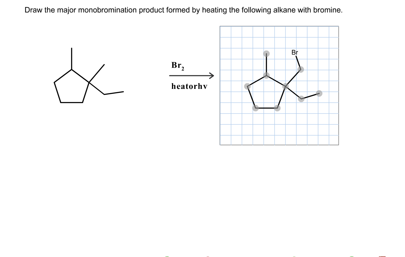 Solved Draw the major monobromination product formed by | Chegg.com