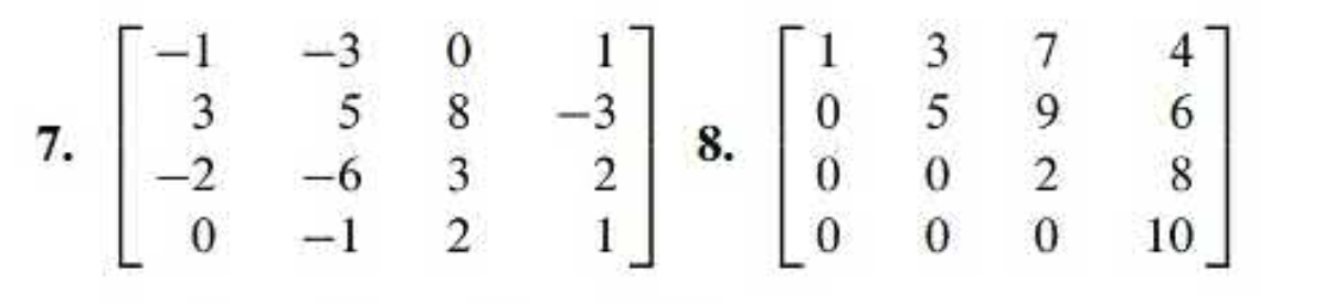 Solved determine if the matrices are invertible, explain why | Chegg.com