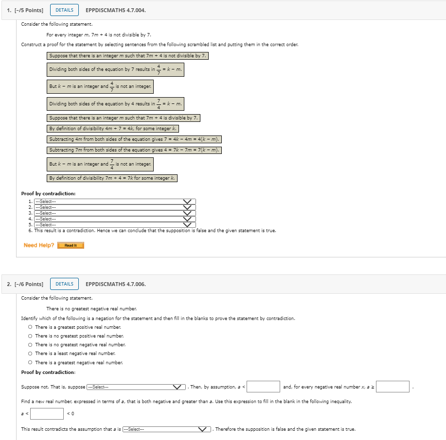 Solved 1. (-/5 Points) DETAILS EPPDISCMATH5 4.7.004. | Chegg.com Solved 1. (-/5 Points) DETAILS EPPDISCMATH5 4.7.004. | Chegg.com
