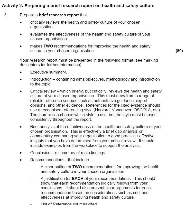 Solved Preparing a brief research report on monitoring and | Chegg.com