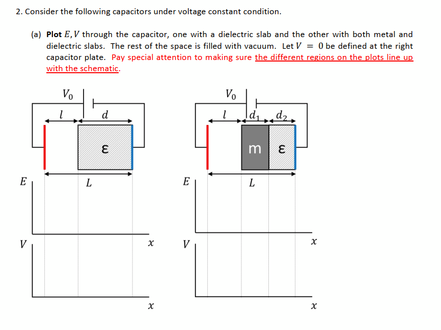 Solved 2. Consider the following capacitors under voltage | Chegg.com