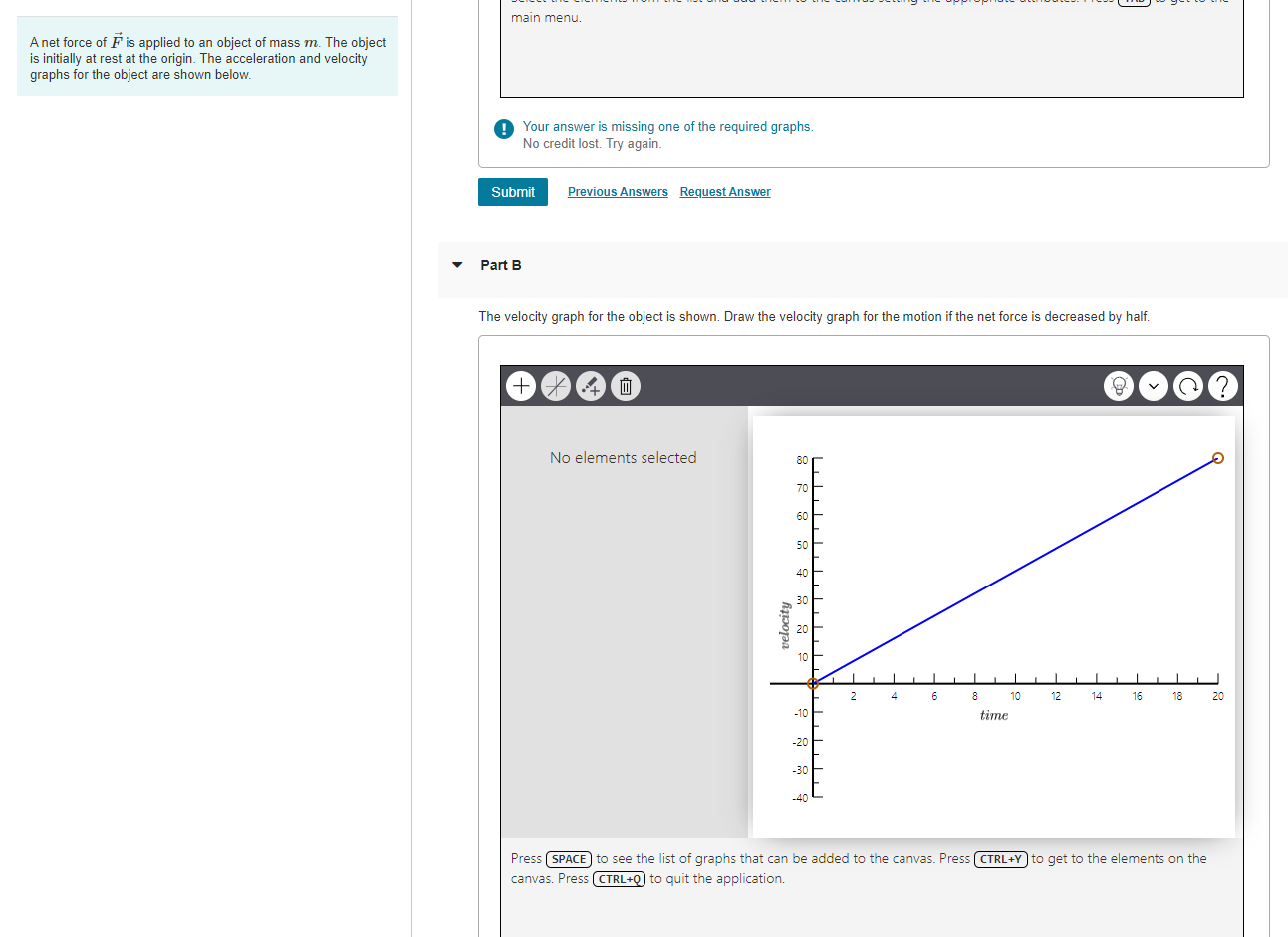 Solved A net force of F is applied to an object of mass m. | Chegg.com