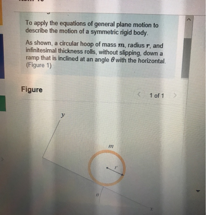 Solved To apply the equations of general plane motion to | Chegg.com