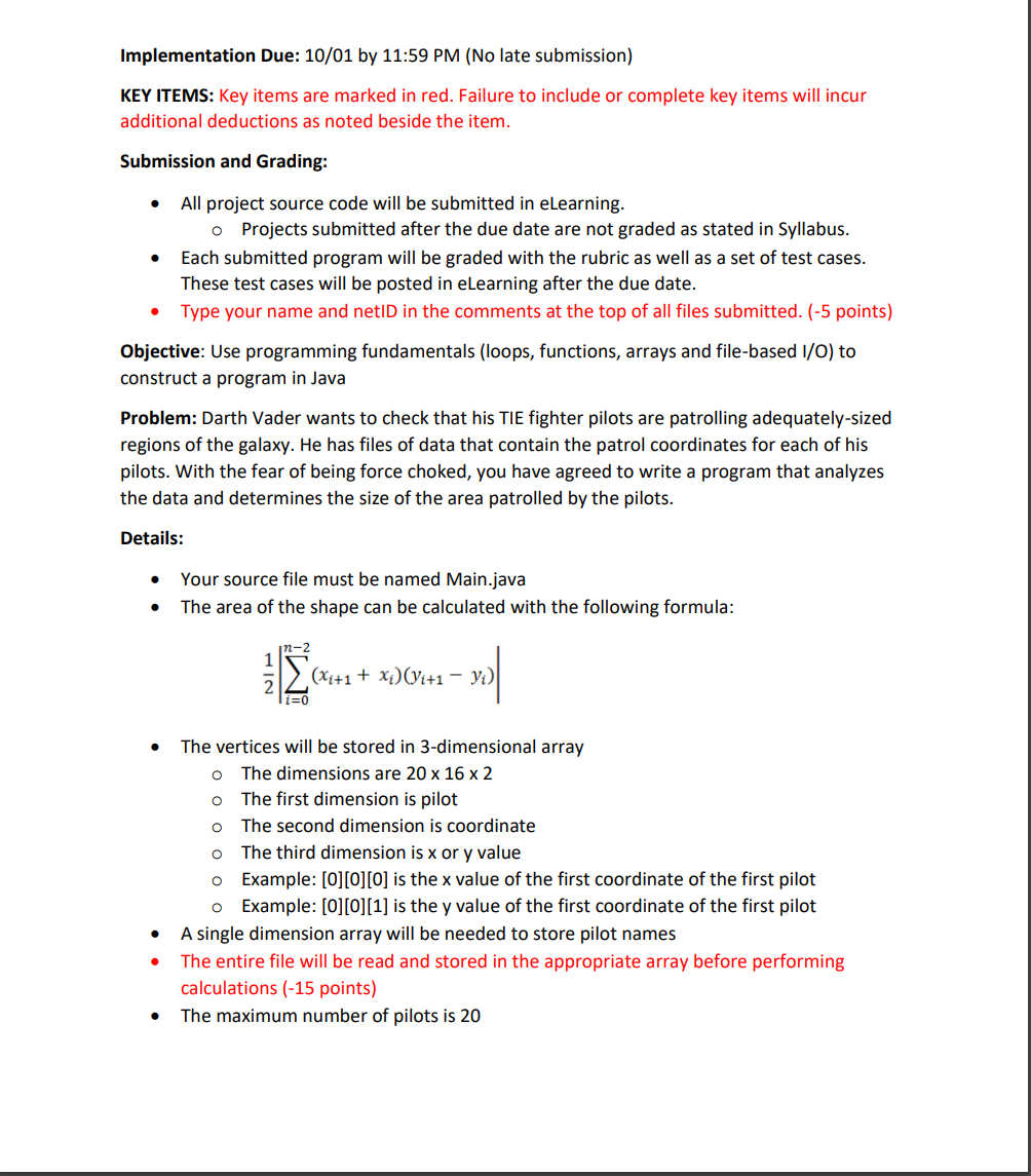 Solved Implementation Due: 10/01 by 11:59 PM (No late | Chegg.com