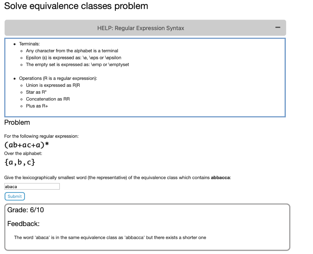 Solved Solve equivalence classes problem HELP: Regular | Chegg.com