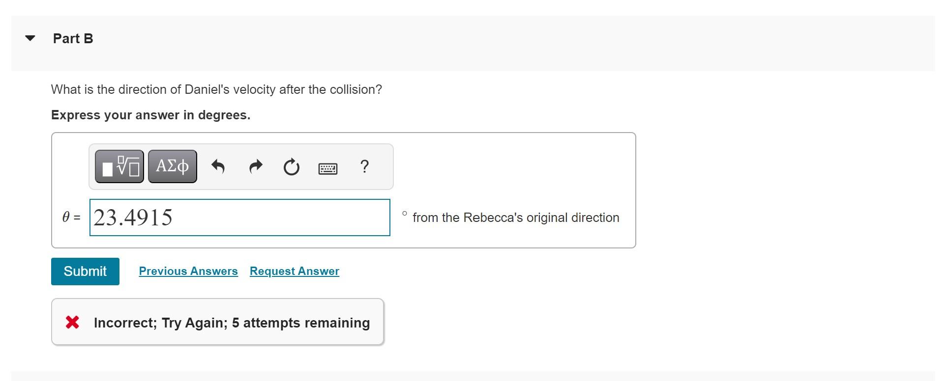 Solved Two lce skaters, Danlel (mass 70.0 kg ) anc Rebecca | Chegg.com