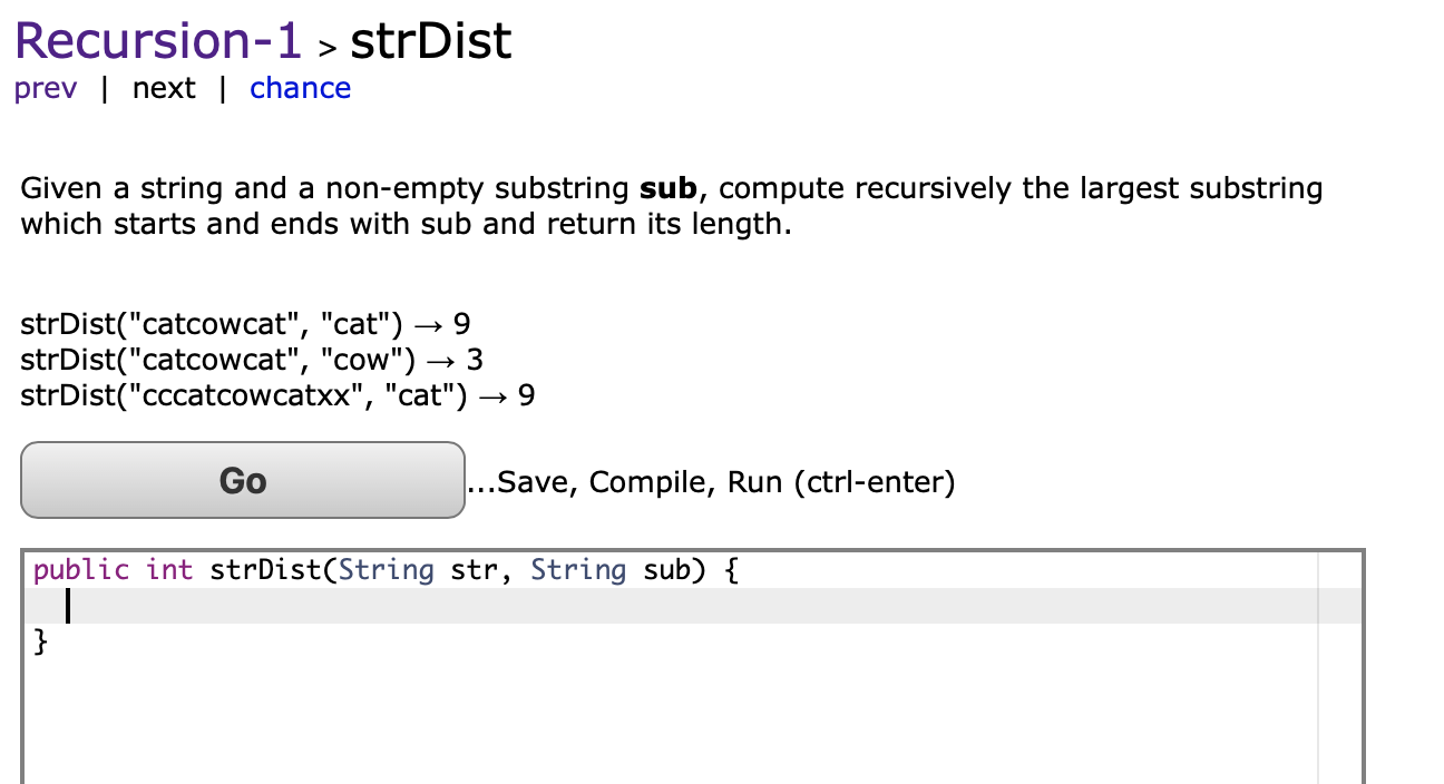 Solved Basic recursion problems. Recursion strategy: first | Chegg.com