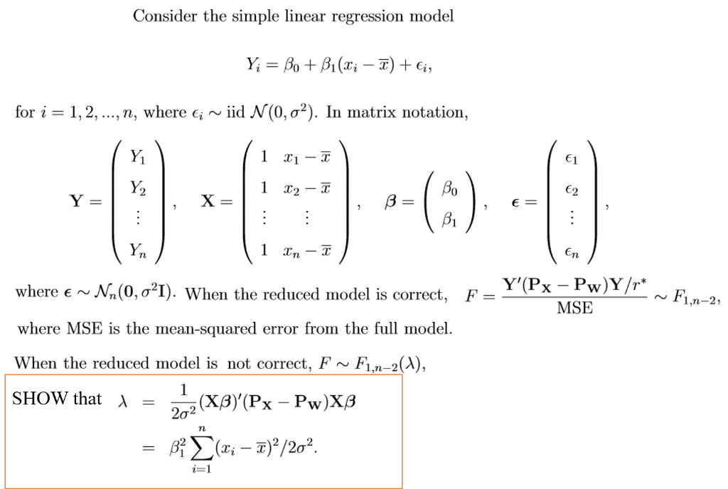Solved Consider the simple linear regression model Y; = Bo + | Chegg.com
