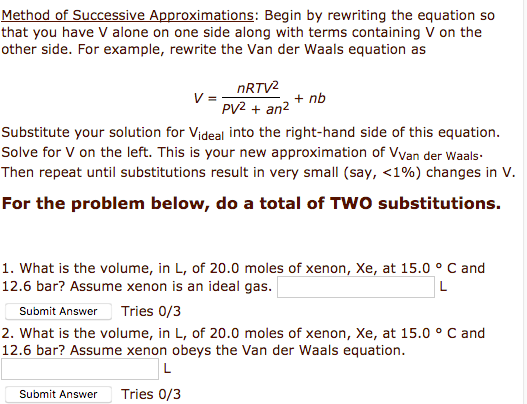 Solved Method of Successive Approximations: Begin by | Chegg.com