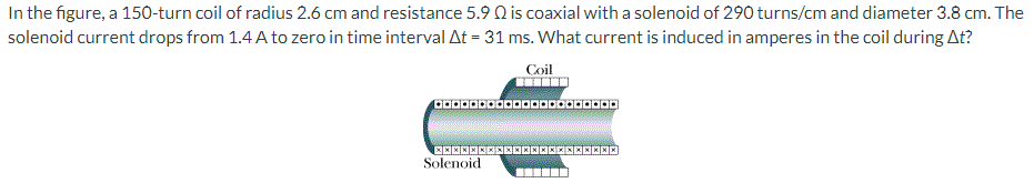 Solved n the figure, a 150-turn coil of radius 2.6 cm and | Chegg.com