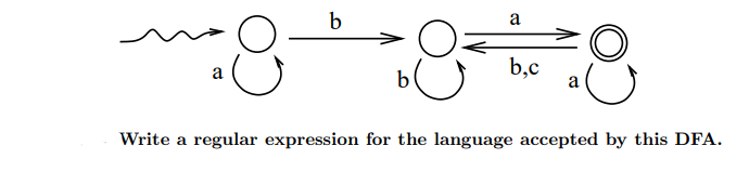 Solved Write a regular expression for the language accepted | Chegg.com