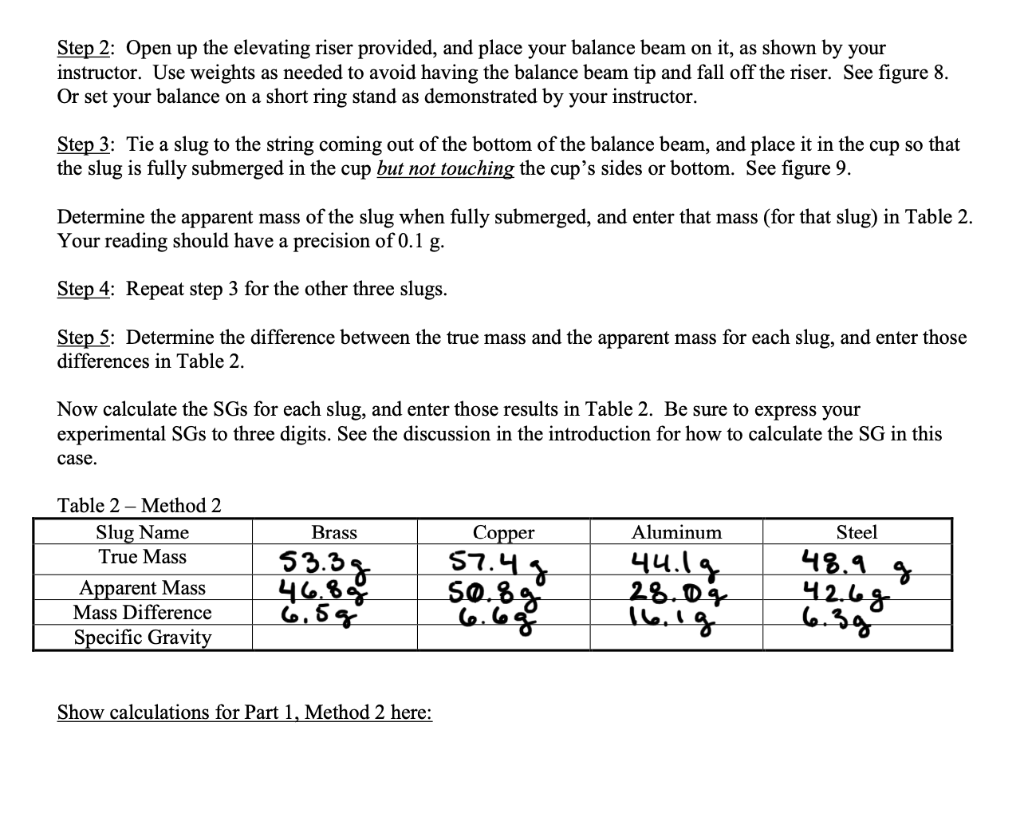 Solved Introduction: Why do some objects float and other | Chegg.com