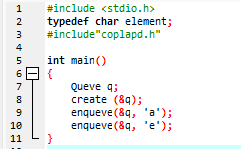 Solved Finish the following program of a dynamic queue in C | Chegg.com