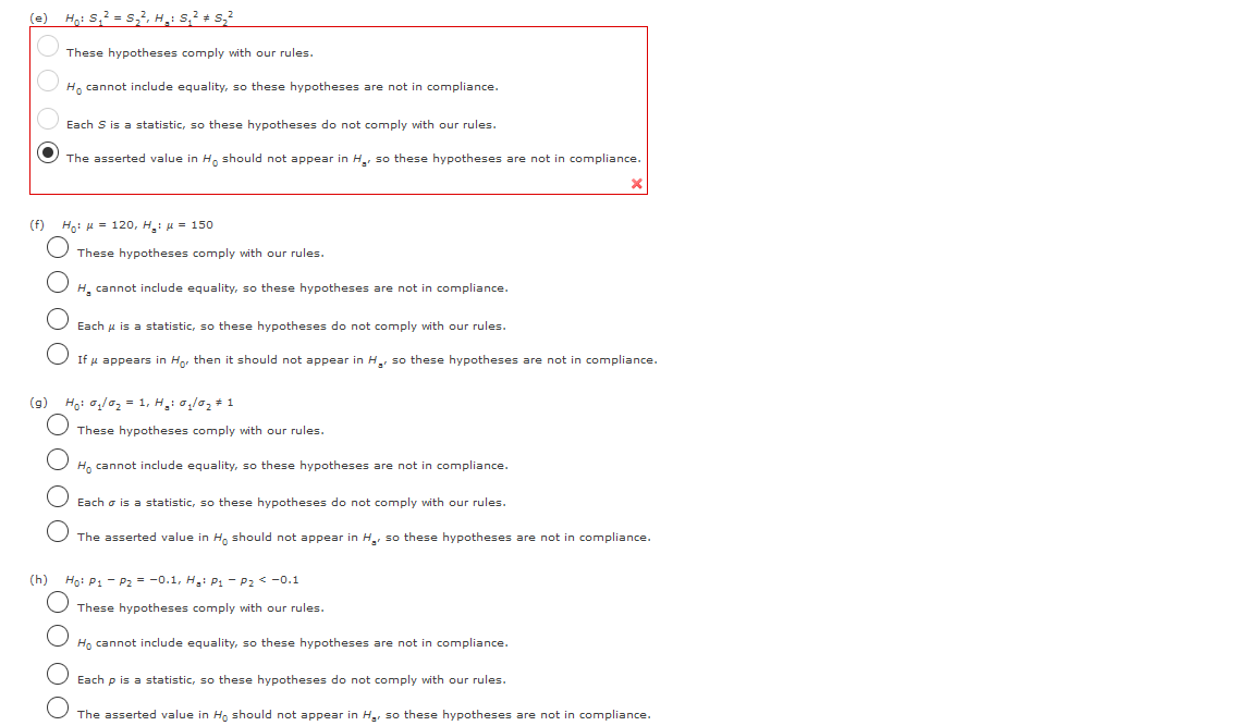 Solved setting up hypotheses and why (the subscripts 1 and 2 | Chegg.com