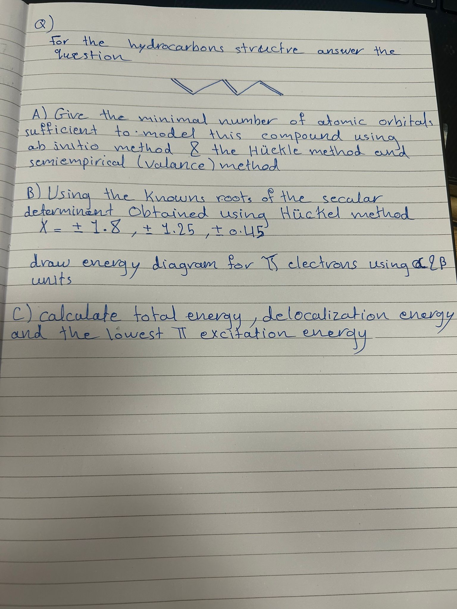 Solved answer the question step by ﻿step i want to | Chegg.com