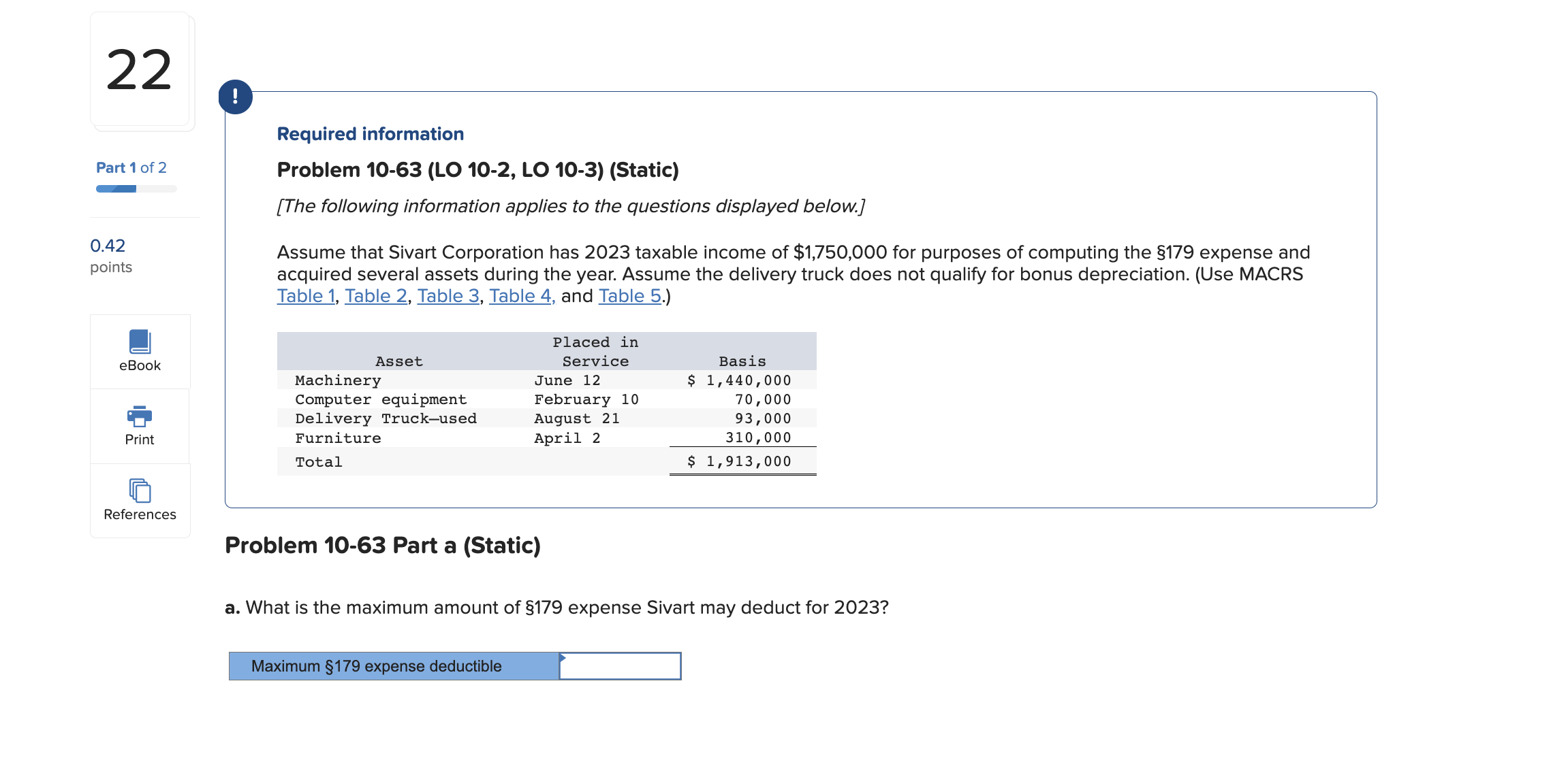 Solved TABLE 2c MACRS Mid-Quarter Convention: For property | Chegg.com