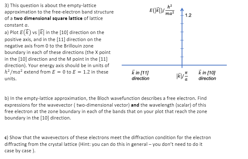 h2 E(R)/ ma? 1.2 3) This question is about the | Chegg.com