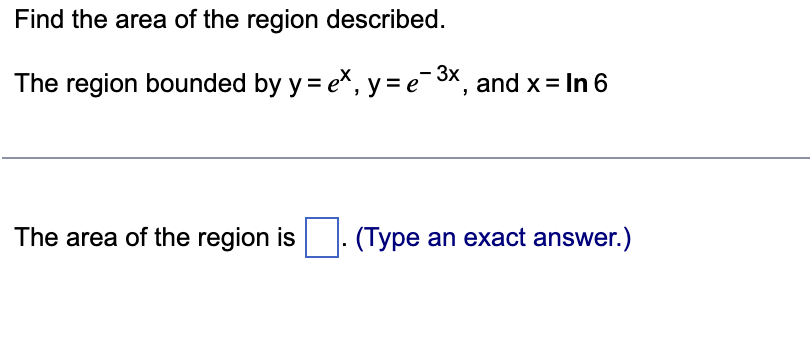 Solved Find the area of the shaded region shown in the | Chegg.com