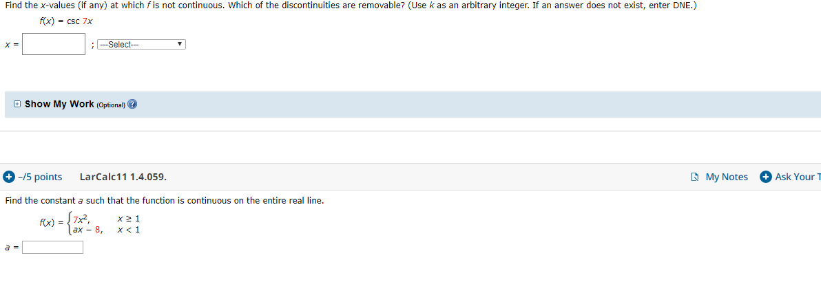 Solved Find the x-values (if any) at which f is not | Chegg.com