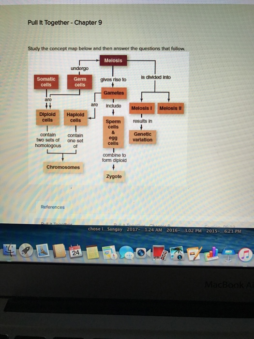 Solved Pull It Together Chapter 9 Study the concept map | Chegg.com