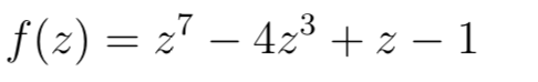 Solved ASAP Use Rouche's theorem and find number of zeros | Chegg.com