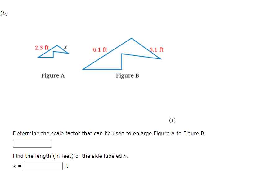 Solved In each case below, the two polygons are similar. | Chegg.com