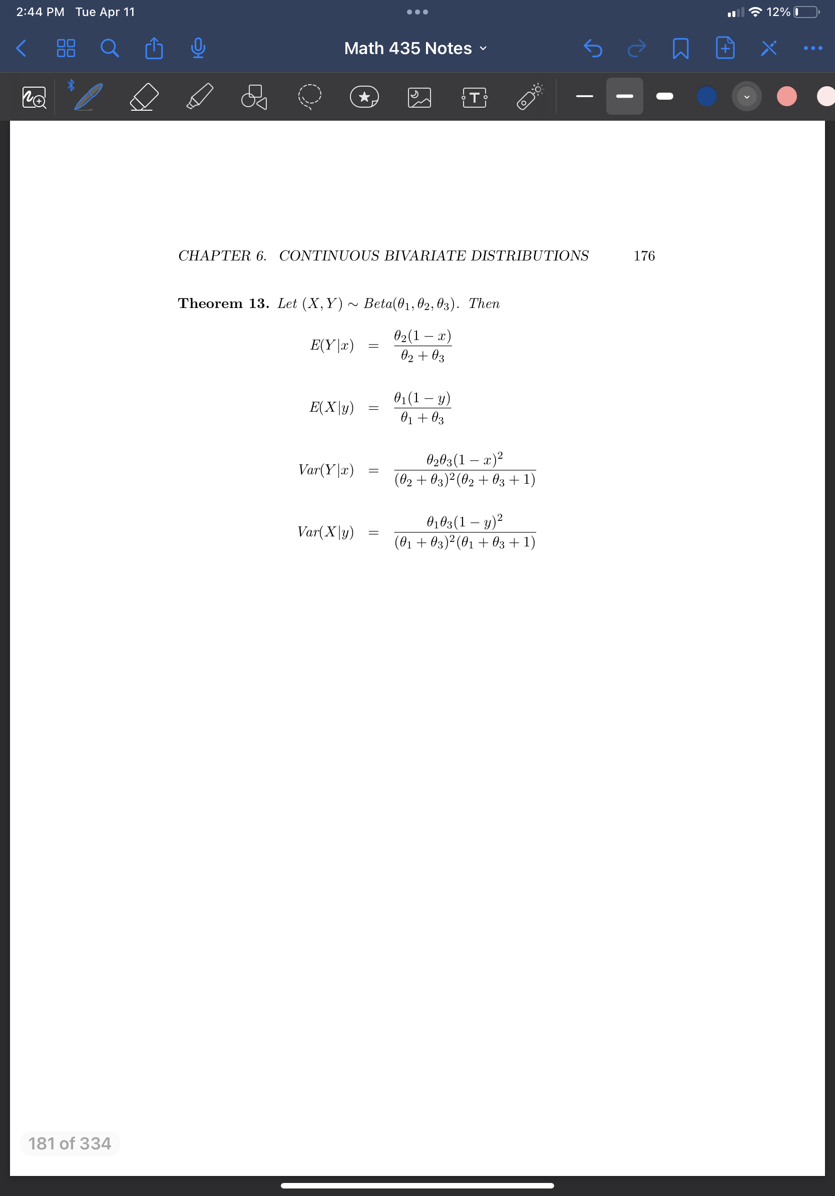 Solved CHAPTER 6. CONTINUOUS BIVARIATE DISTRIBUTIONS 176 | Chegg.com