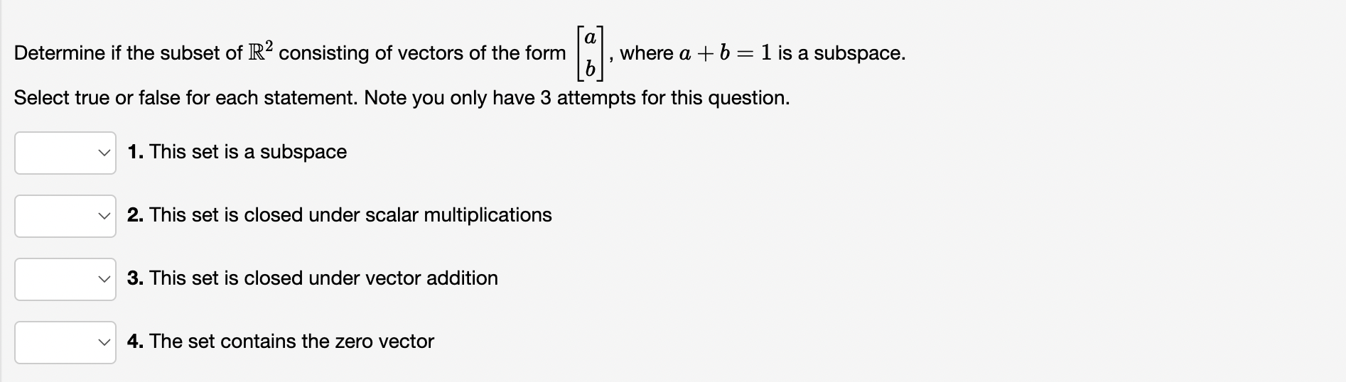 Solved Let A be a matrix with more rows than columns. Select | Chegg.com