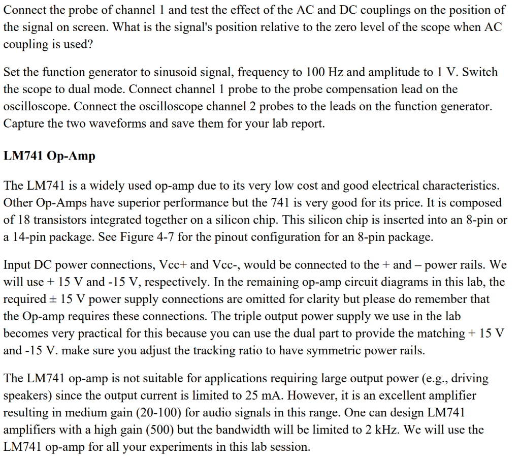 Solved Exercise 4-4. Capture the voltage waveform with | Chegg.com